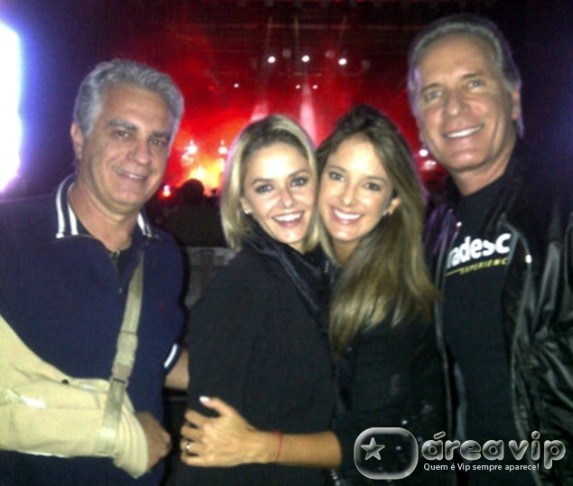 Bianca Rinaldi e Ticiane Pinheiro curtem show de Paul McCartney ...