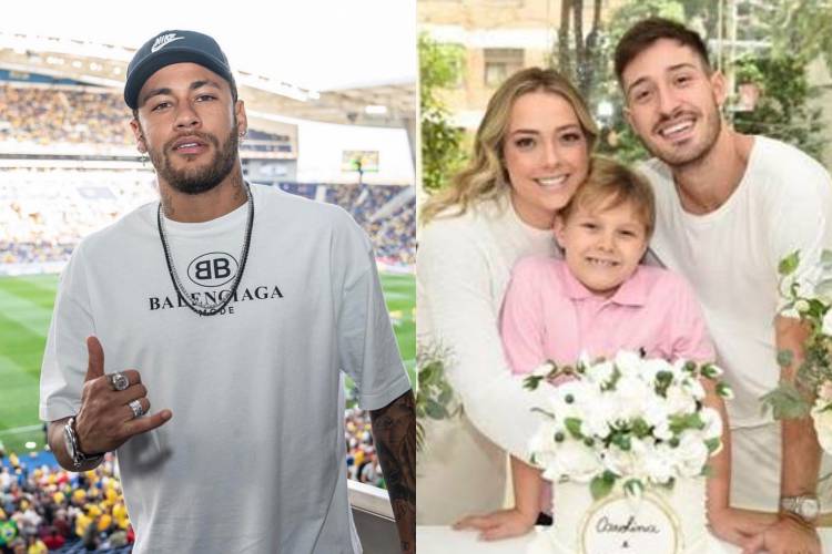 Neymar, Carol Dantas, Vinícius Martinez e Davi Lucca - Área VIP Neymar, Carol Dantas, Vinícius Martinez e Davi Lucca - Área VIP