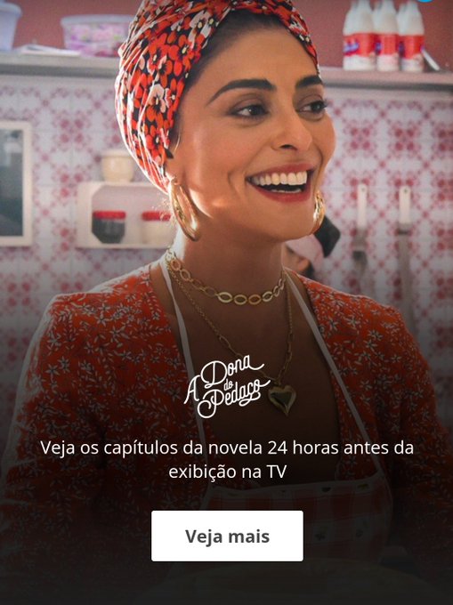 Saiba como assistir aos capítulos de 'A Dona do Pedaço' antes de passar ... Saiba como assistir aos capítulos de 'A Dona do Pedaço' antes de passar ...