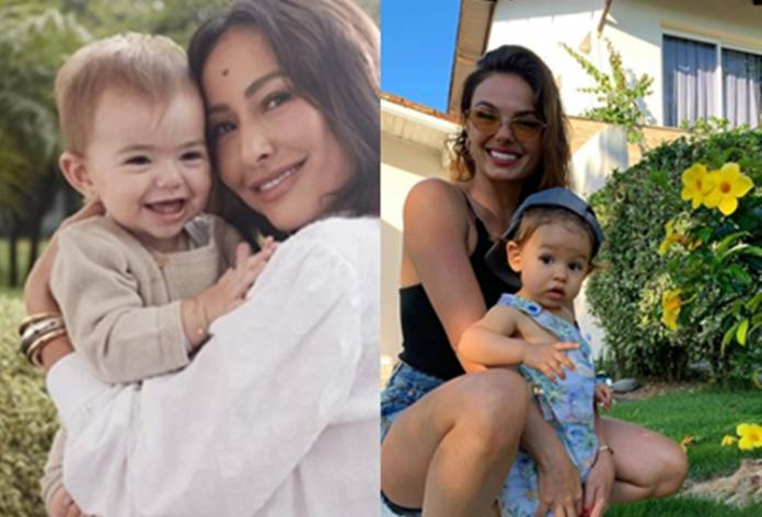 Sabrina Sato e Ísis Valverde mostram vídeo de Zoe e Rael no maior ...