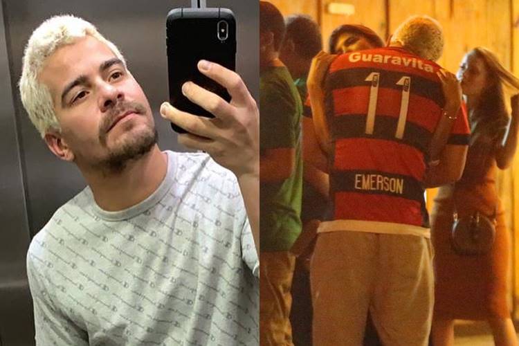 Thiago Martins surge aos beijos com modelo - Área VIP Thiago Martins surge aos beijos com modelo - Área VIP