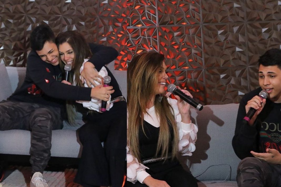 Cantora Simony surge em raridade ao lado do filho de 19 anos e faz ...