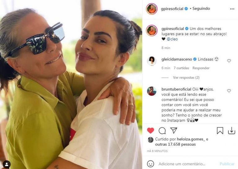 Gloria Pires surge ao lado de Cleo em rede social e fãs zoam: "é a mãe ...