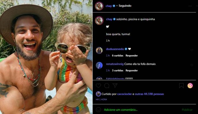 Chay surge em momento fofo com filha mais velha e fãs reagem - Portal ...