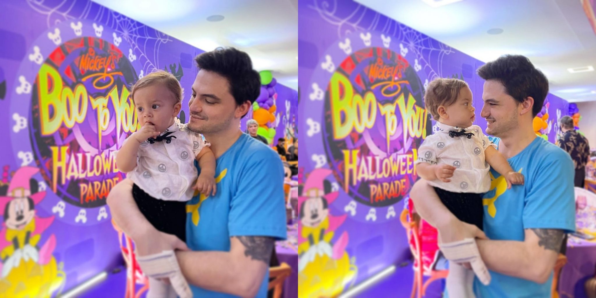 Com temática da Disney, Luccas Neto comemora primeiro ano do filho Luke ...