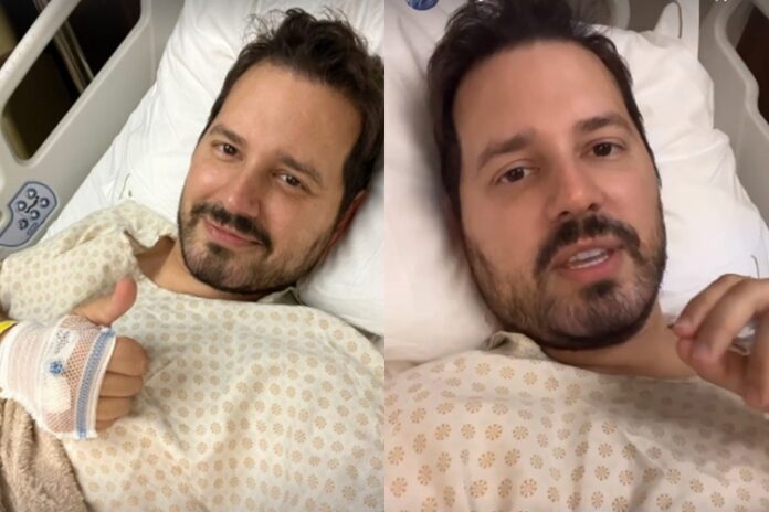 Dony De Nuccio vai parar no hospital e sofre cirurgia de emergência