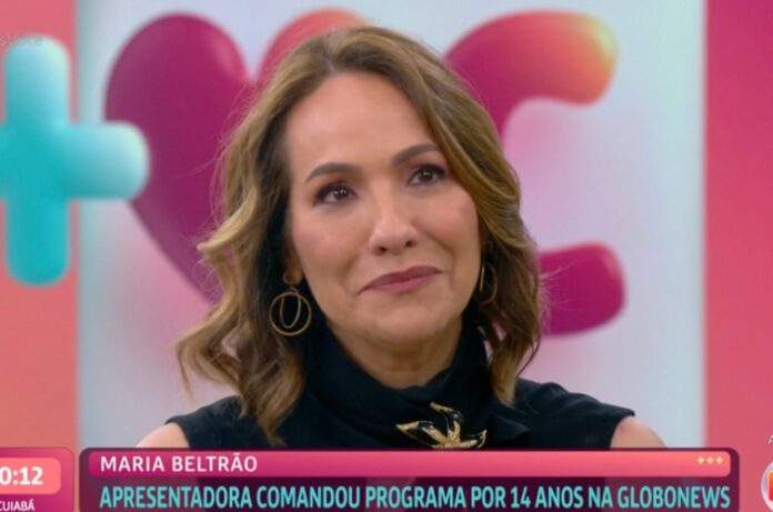 Maria Beltrão sobre mudança de carreira: "tive que mudar"