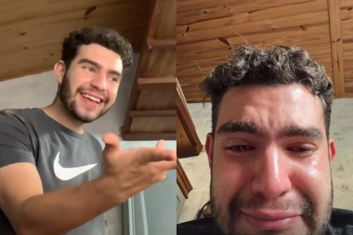 Ramon Vitor, fenômeno do TikTok, chora após ser enganado