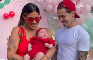 Tays Reis e Biel celebram dois meses da filha - Portal Área VIP