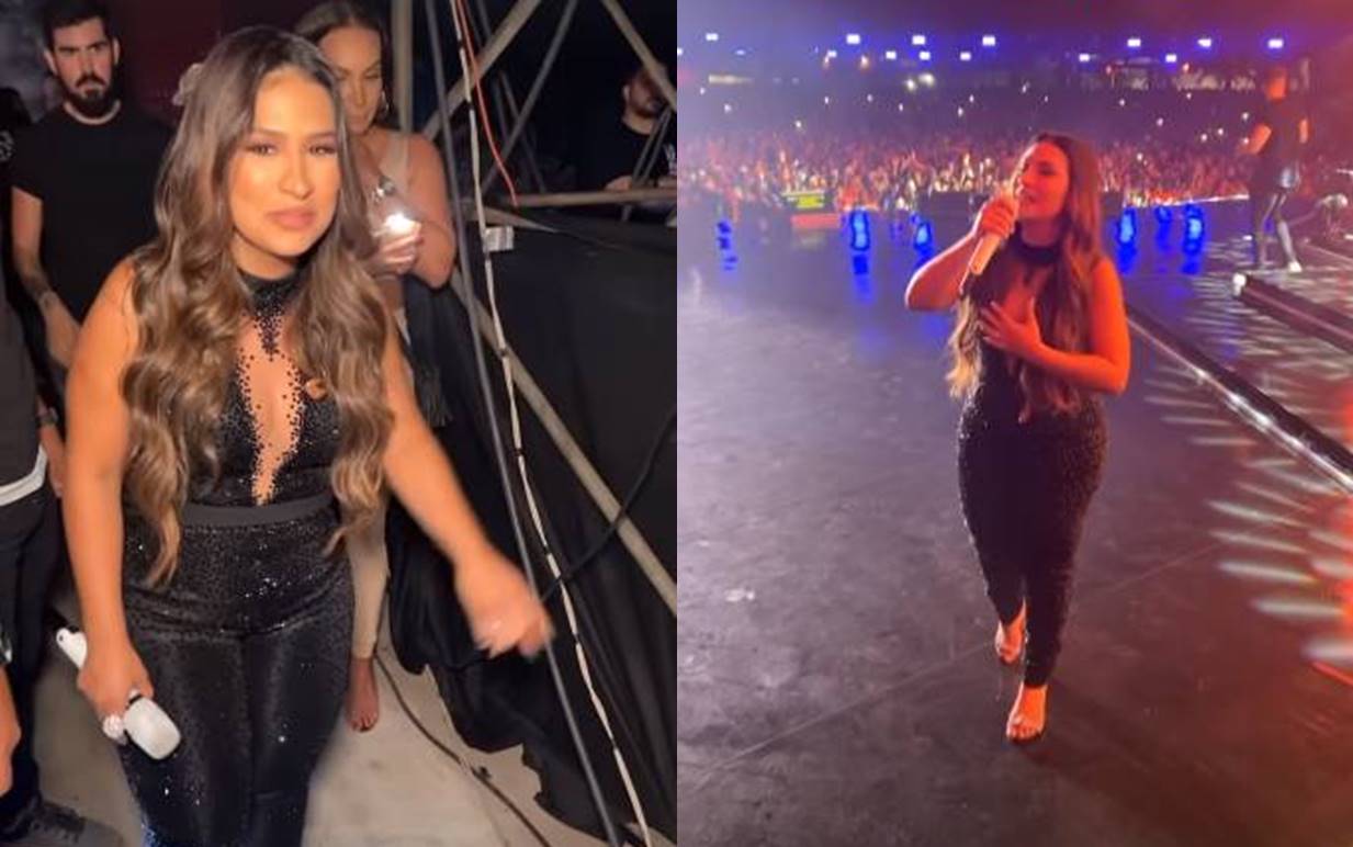 Simone canta para multidão em primeiro show solo; veja o vídeo