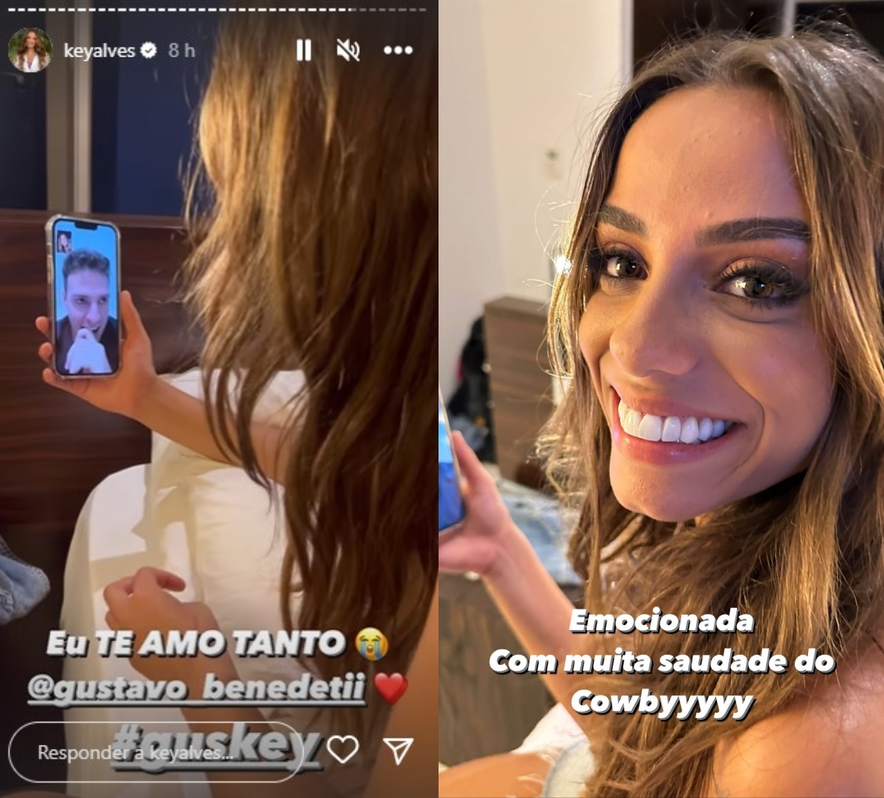 Key Alves e Gustavo conversam pela primeira vez após saírem do BBB23 ...