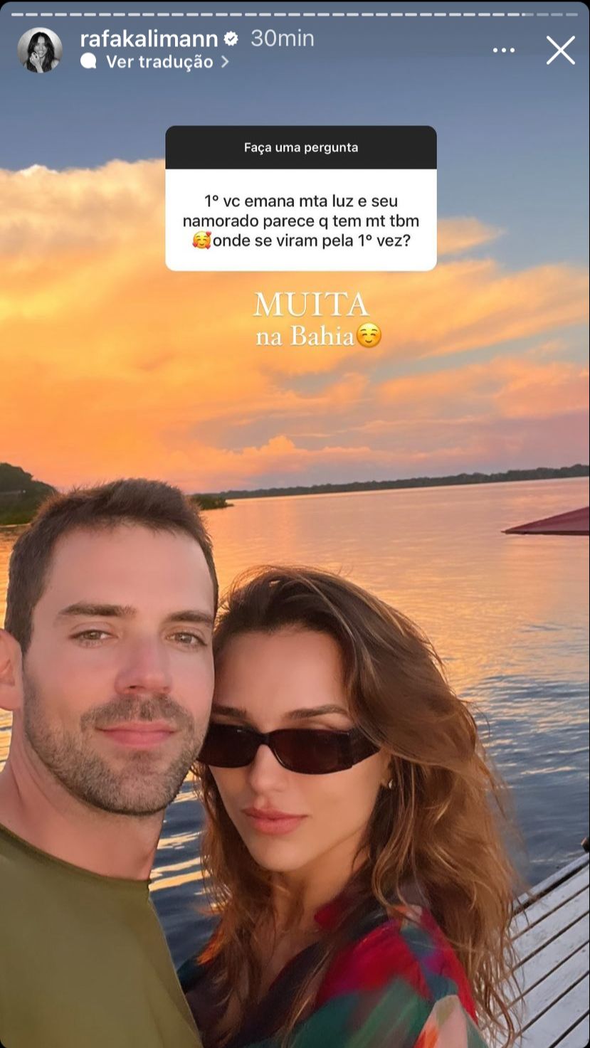 Rafa Kalimann detalha namoro com empresário: "Muita luz"