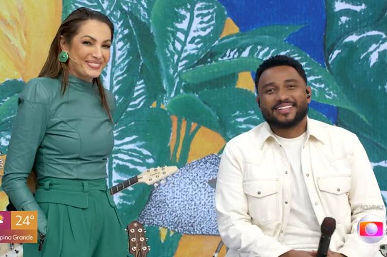 Patrícia Poeta emociona cantor gospel ao vivo no 'Encontro' ao exibir homenagem - Portal Área VIP