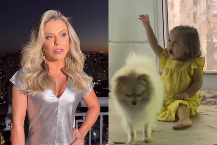 Poliana Rocha expõe momento fofo de Maria Alice cantando: "brilha ...