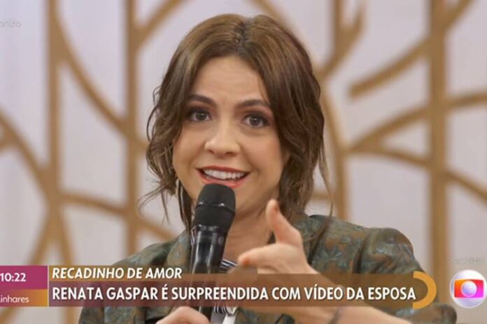 Renata Gaspar, atriz de 'Terra e Paixão', é surpreendida pela ...