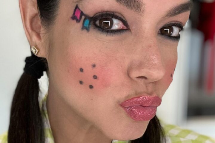 Thais Fersoza faz sucesso ao ensinar maquiagem para Festa Junina ...