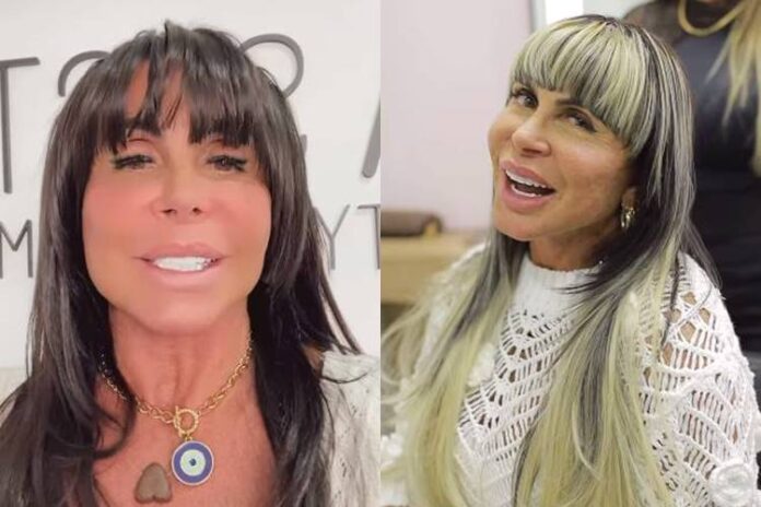 Aos 64 anos, Gretchen radicaliza o visual e surge loira - Portal Área VIP