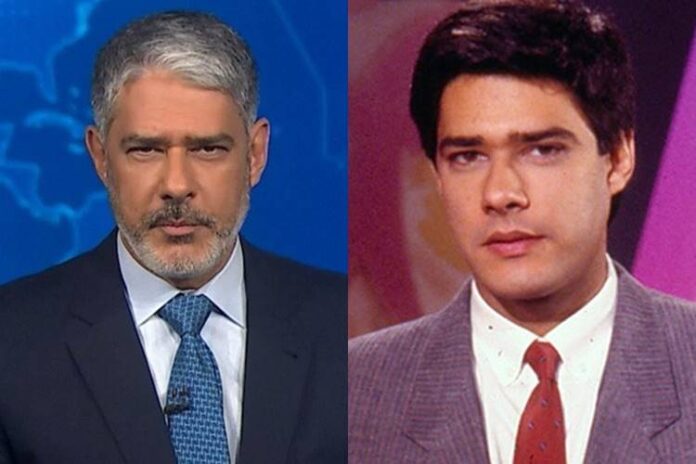 Evolução de William Bonner chama atenção da web: "puro charme"