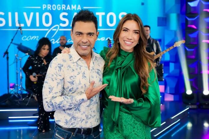 Zezé Di Camargo conversa com Patrícia Abravanel e canta no 'Programa Silvio Santos' deste ...