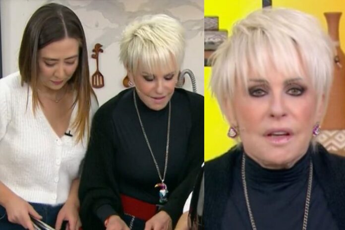 Sem paciência, Ana Maria Braga dá chega pra lá em Ju Massaoka: 'eu não tenho esse tempo todo não ...