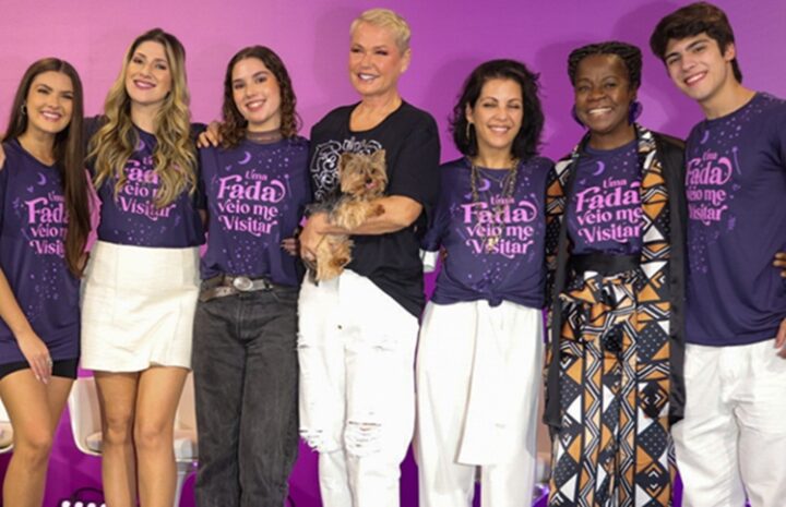 Xuxa Meneghel reúne elenco no lançamento de ‘Uma Fada Veio me Visitar ...