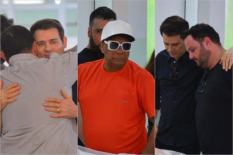 Famosos se despedem de Roberto Manzoni, veja fotos do velório - Portal Área VIP