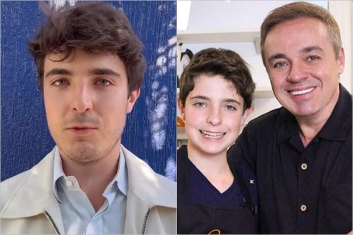 João Augusto grava documentário sobre Gugu Liberato no SBT, veja imagens - Portal Área VIP