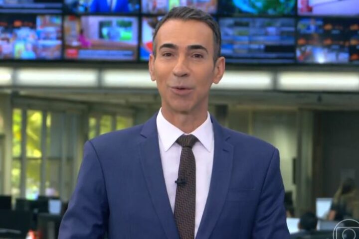 Cesar Tralli mostra comemoração com equipe do 'JH' por vitória no ...