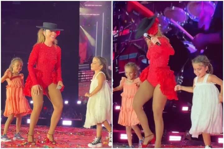 Filhas De Ivete Sangalo Sobem Ao Palco Com A Cantora No Maracanã Área Vip