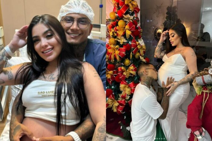 Nasce Serena, primeira filha de MC Mirella e Dynho Alves - Portal Área VIP