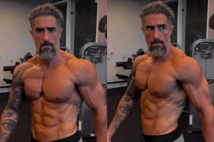 Marcos Mion desabafa sobre dificuldade de manter corpo malhado para ...