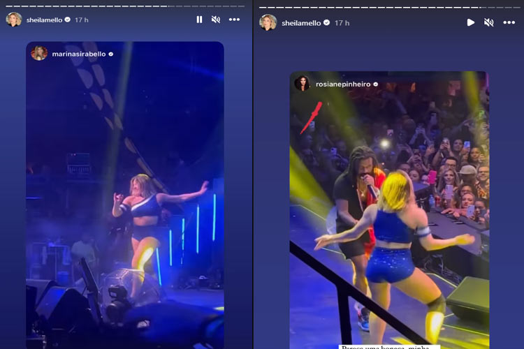 Nostalgia: Sheila Mello reaparece com figurino inspirado em concurso do ...
