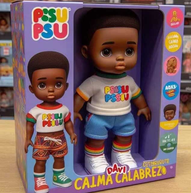 BBB24: Boneco de Davi com a frase 'Calma, calabreso' viraliza na ...