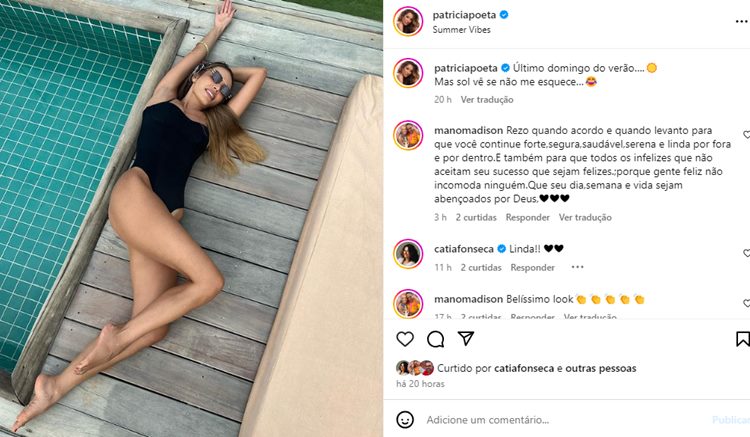 Patrícia Poeta encanta ao surgir com Aurora e Michelle Loreto: Patrícia Poeta encanta ao surgir com Aurora e Michelle Loreto: