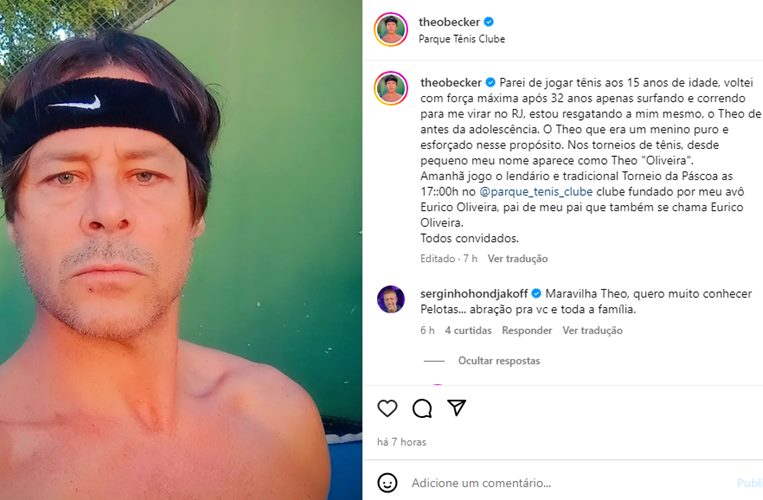 Theo Becker faz revelação comovente após mudança na carreira: "voltei ...