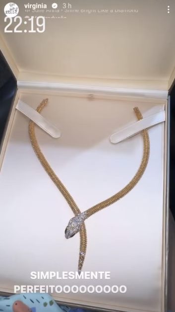 Zé Felipe presenteia Virginia Fonseca com colar de R$ 500 mil - Portal ...