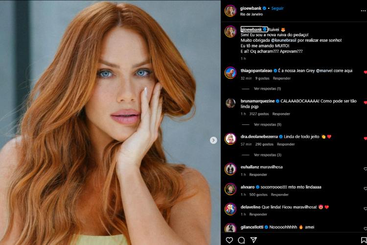 Giovanna Ewbank surpreende ao surgir com aparência transformada: "Me ...