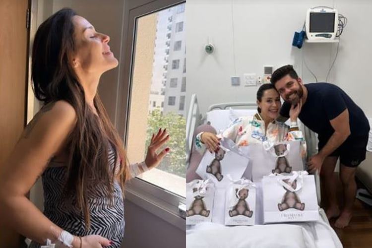 Famosos celebram nascimento dos gêmeos de Nadja Haddad e Danilo Joan ...