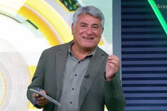 Cleber Machado 'some' do Arena SBT e web questiona motivo: "saiu ...