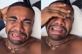 Davi Brito surge 'chorando' e confessa que ainda não encontrou um novo amor - Portal Área VIP