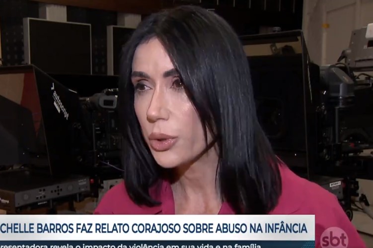 Michelle Barros vira assunto do 'SBT Brasil' após revelar abuso ...