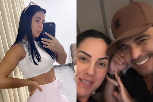 Graciele Lacerda, esposa de Zezé, relata mudanças no corpo após ... Graciele Lacerda, esposa de Zezé, relata mudanças no corpo após ...