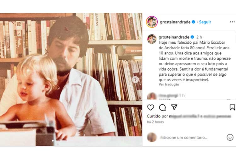 Irmão de Luciano Huck faz desabafo sobre a morte do pai: 'Perdi ele aos ...