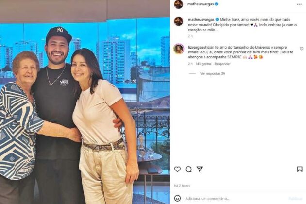 Matheus Vargas, filho do cantor Leonardo, exibe registro inédito ao ...
