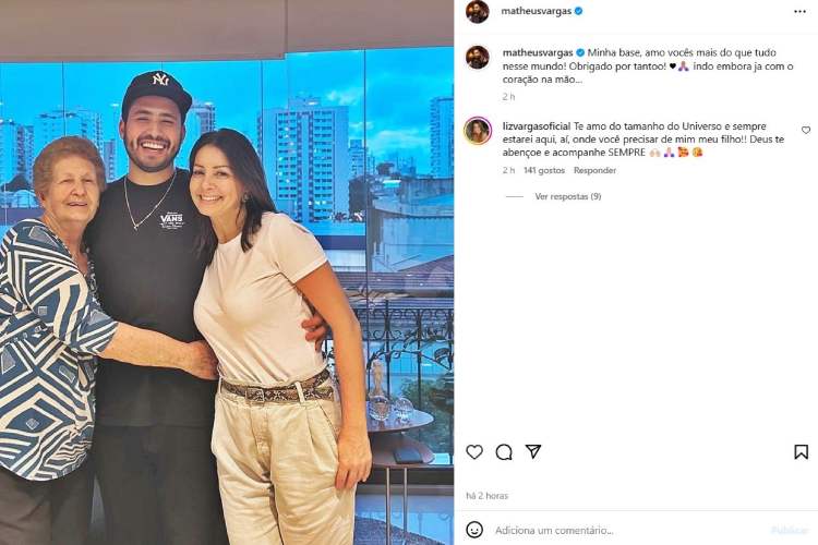 Matheus Vargas, filho do cantor Leonardo, exibe registro inédito ao ...