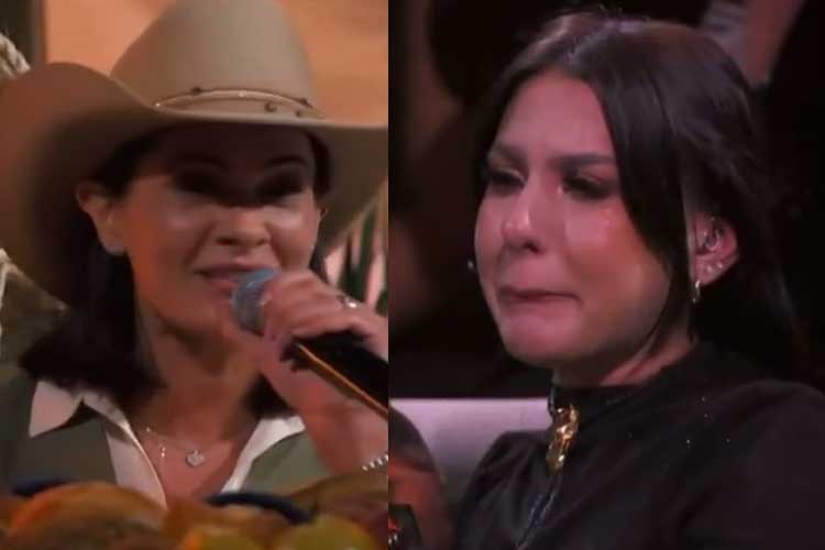 Mãe de Ana Castela solta a voz no 'Domingão' e encanta o público ...