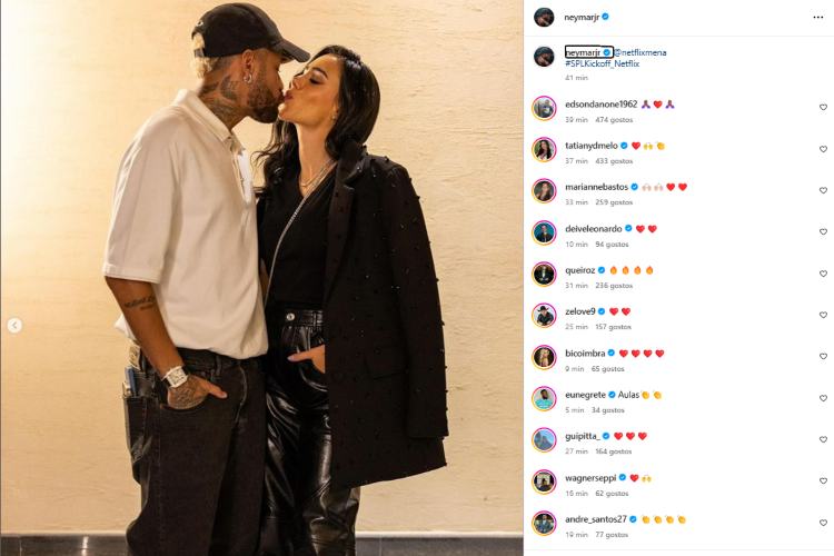 Apaixonados! Neymar surge em momento fofo com Bruna Biancardi após passagem pelo Brasil - Portal ...