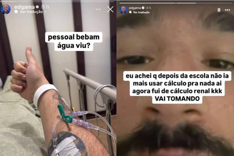 Ed Gama, humorista da Globo, é hospitalizado às pressas e divulga ...