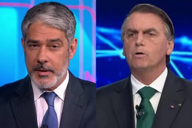 Globo tenta blindar Bolsonaro e Bonner se revolta: "Não está percebendo ...