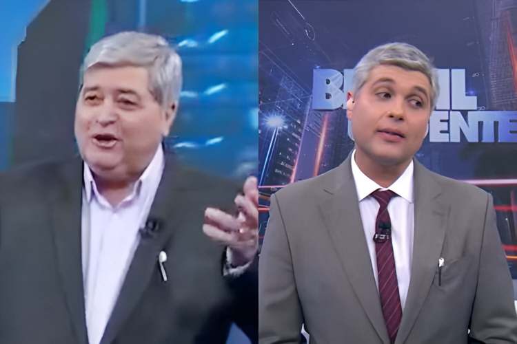 Datena faz observação e cita o filho, Joel, pela primeira vez no 'Tá Na ...